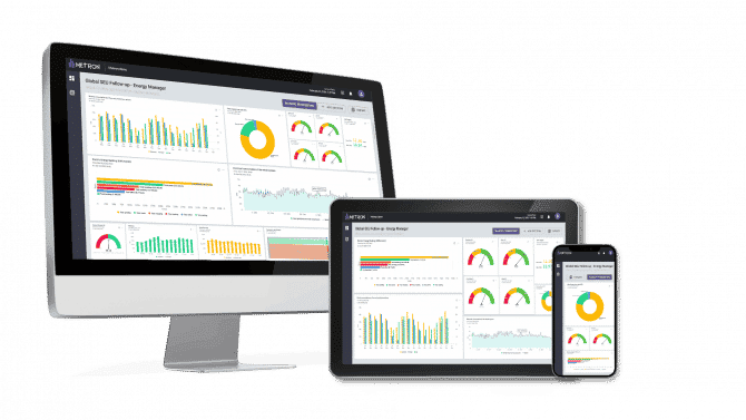 Request a demo of METRON Energy Management & Optimization solution