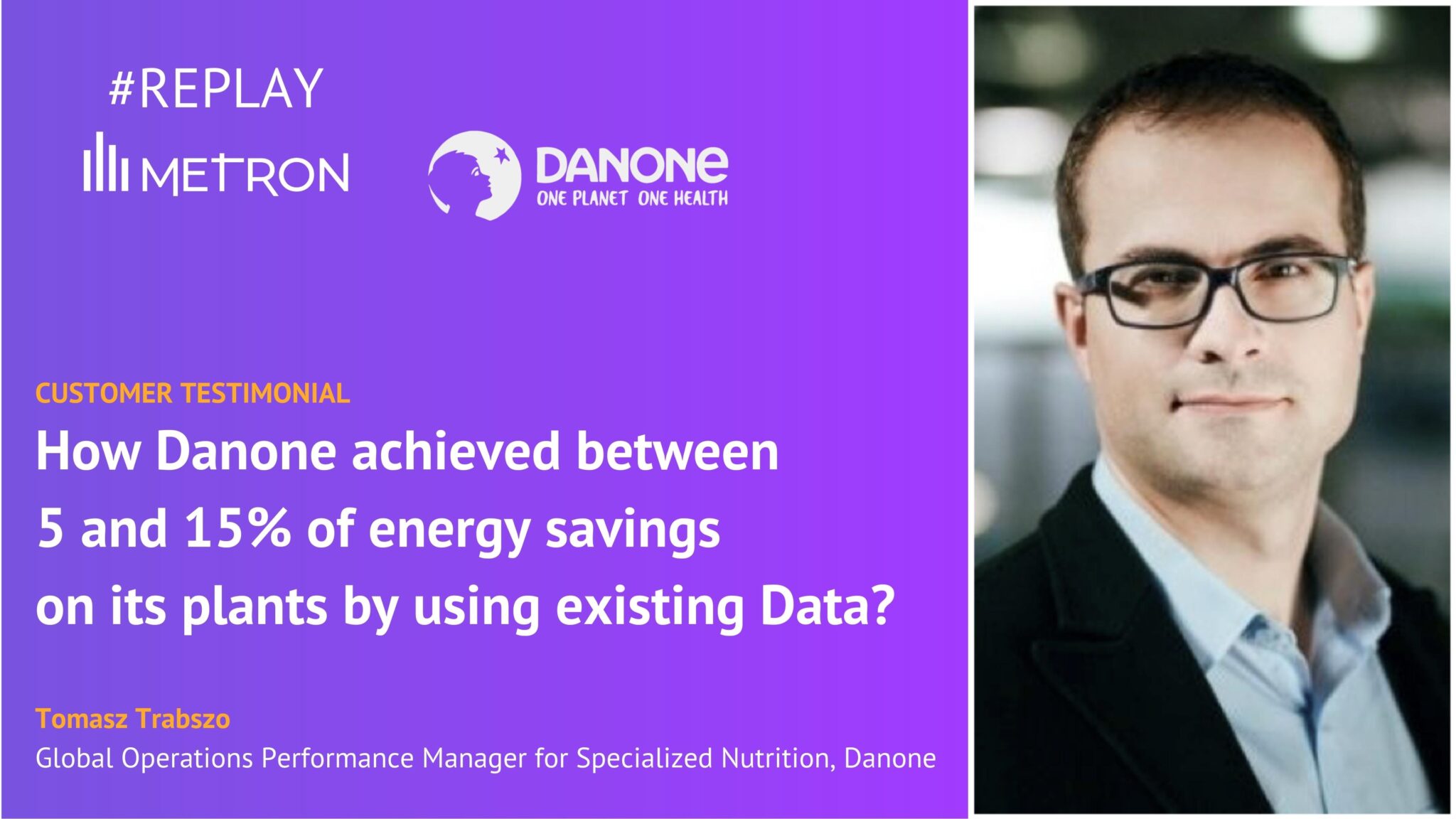 How is digitalization helping Danone achieve its sustainability goals?