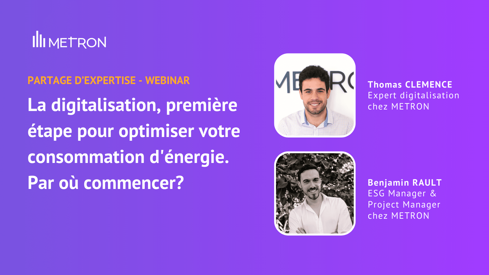 [webinar] La digitalisation pour atteindre votre optimum énergétique