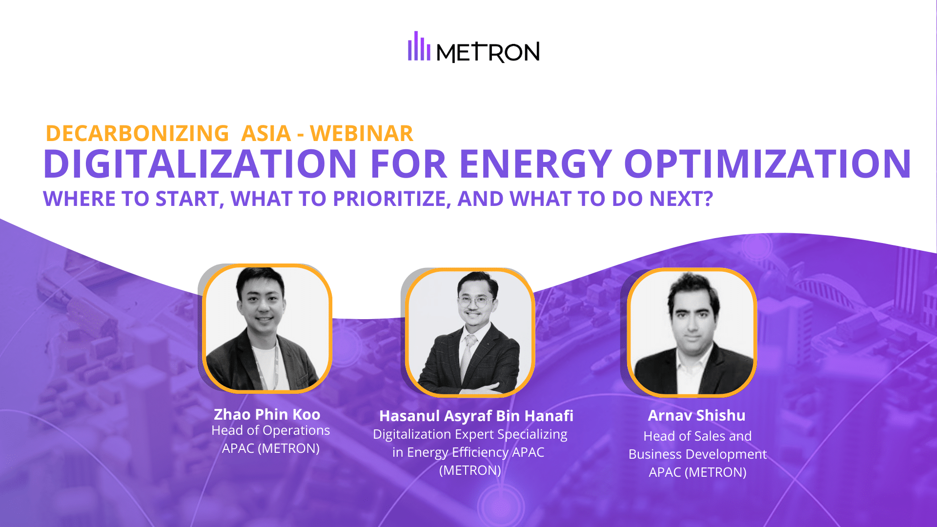 [Decarbonizing Asia Webinar] Digitalization for Energy Optimization